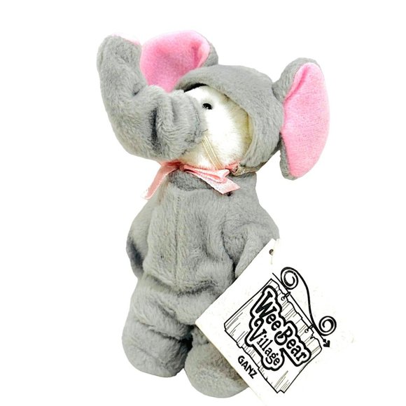 GANZ | Toys | Vintage Ganz Collectible Wee Bear Village Jumbo Elephant ...
